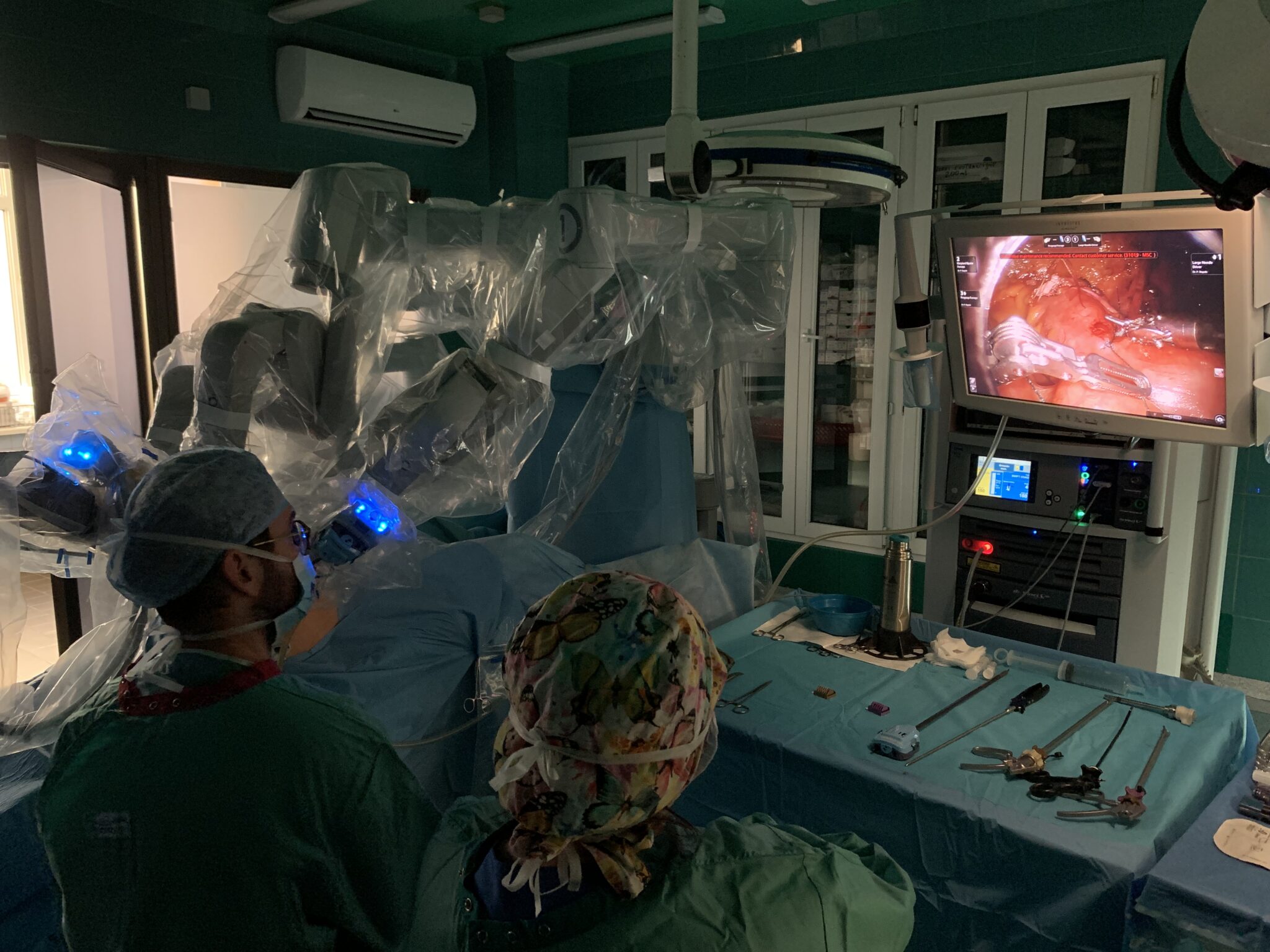 The first radical cystectomy using Da Vinci Robotic Surgical System ...